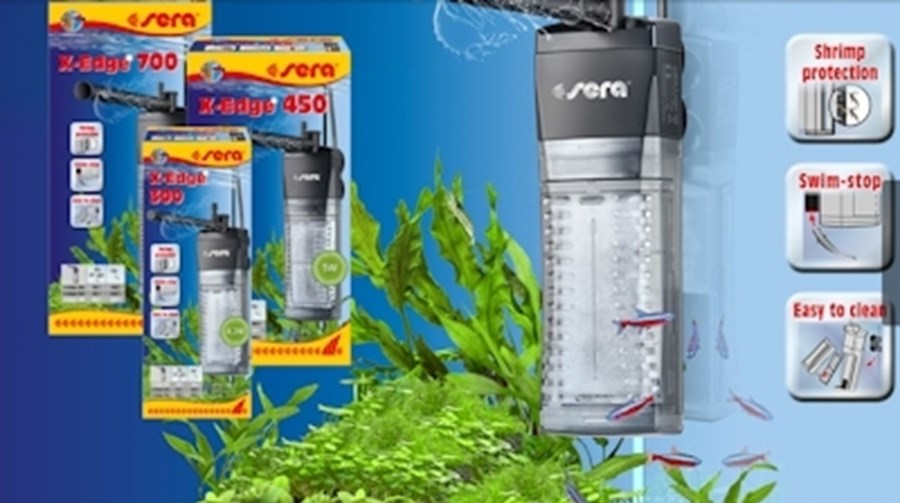 sera X-Edge 300 - filtre d'angle - Technique | Histoires d'Eaux