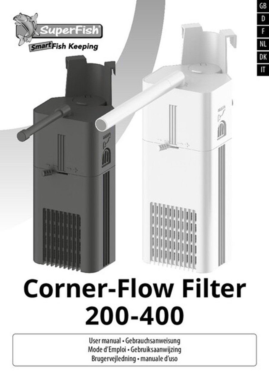 CORNER-FLOW 200 FILTRE BLANC - Technique | Histoires d'Eaux